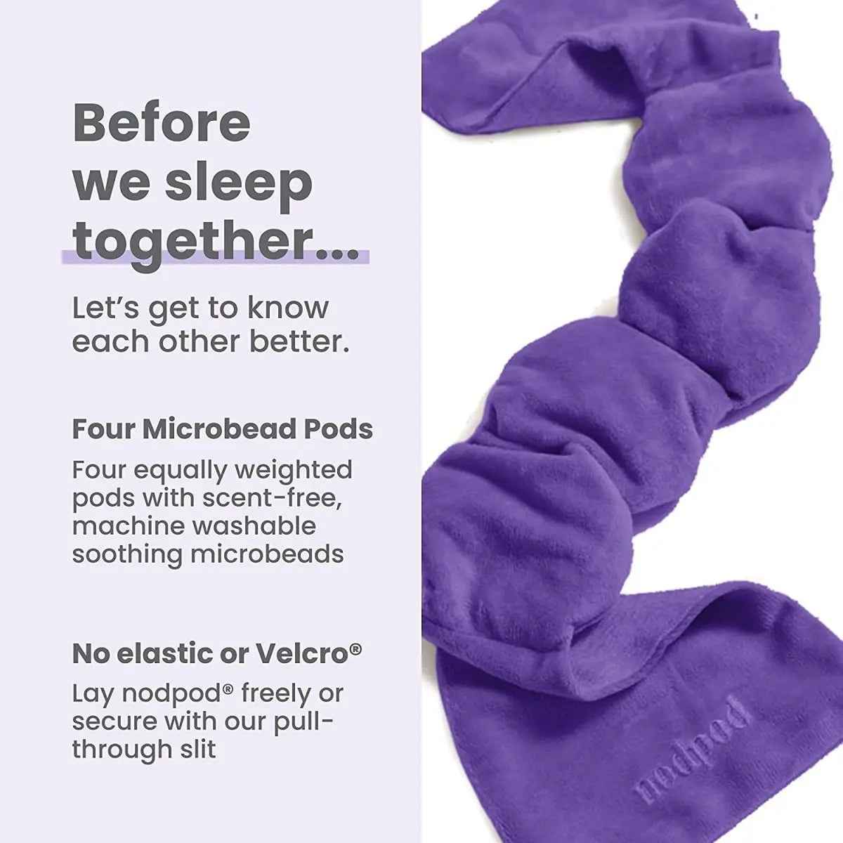 Nodpod Sleep Mask #1Canada Weighted with gentle pressure,Better Sleep ...